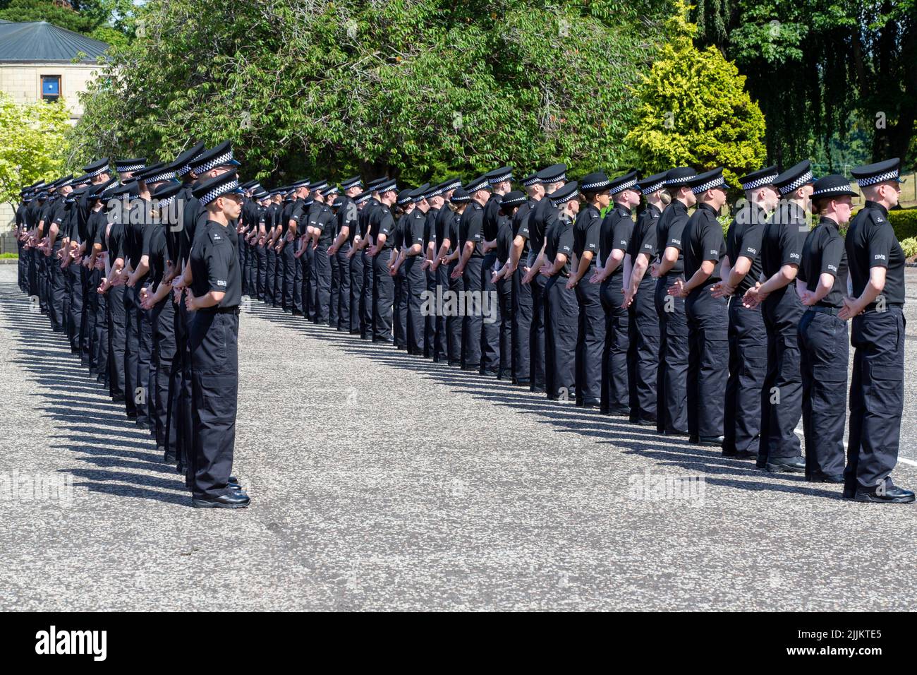 Police Scotland Chief Constable Sir Iain Livingstone attending a ...