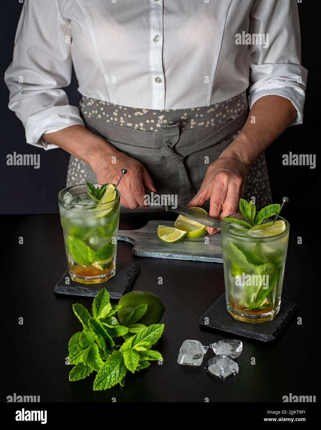 Photography of mojito, drink, lemonade, freshness Stock Photo - Alamy