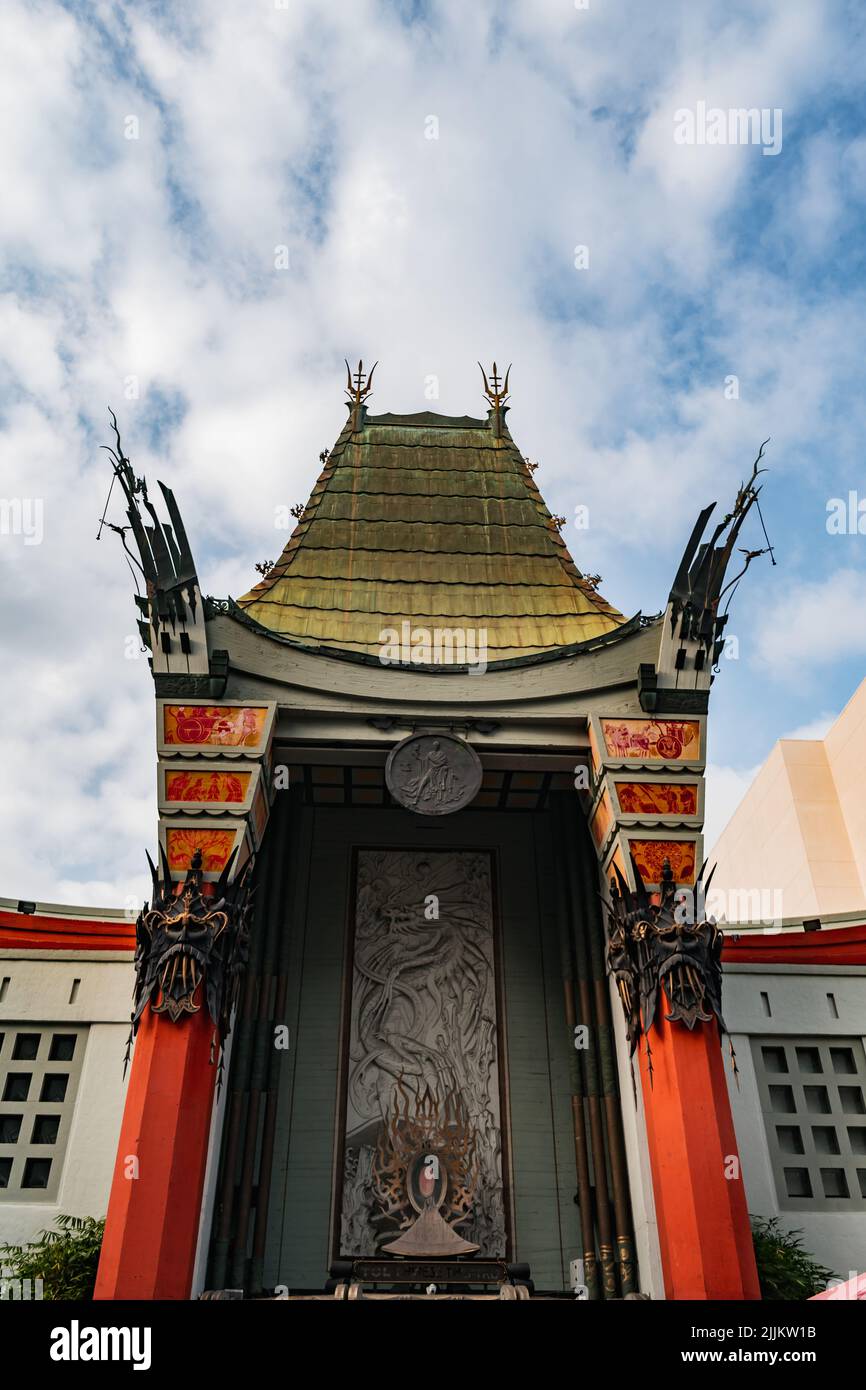 A vertical shot of a temple entry in Salt Lake City, Utah Stock Photo ...