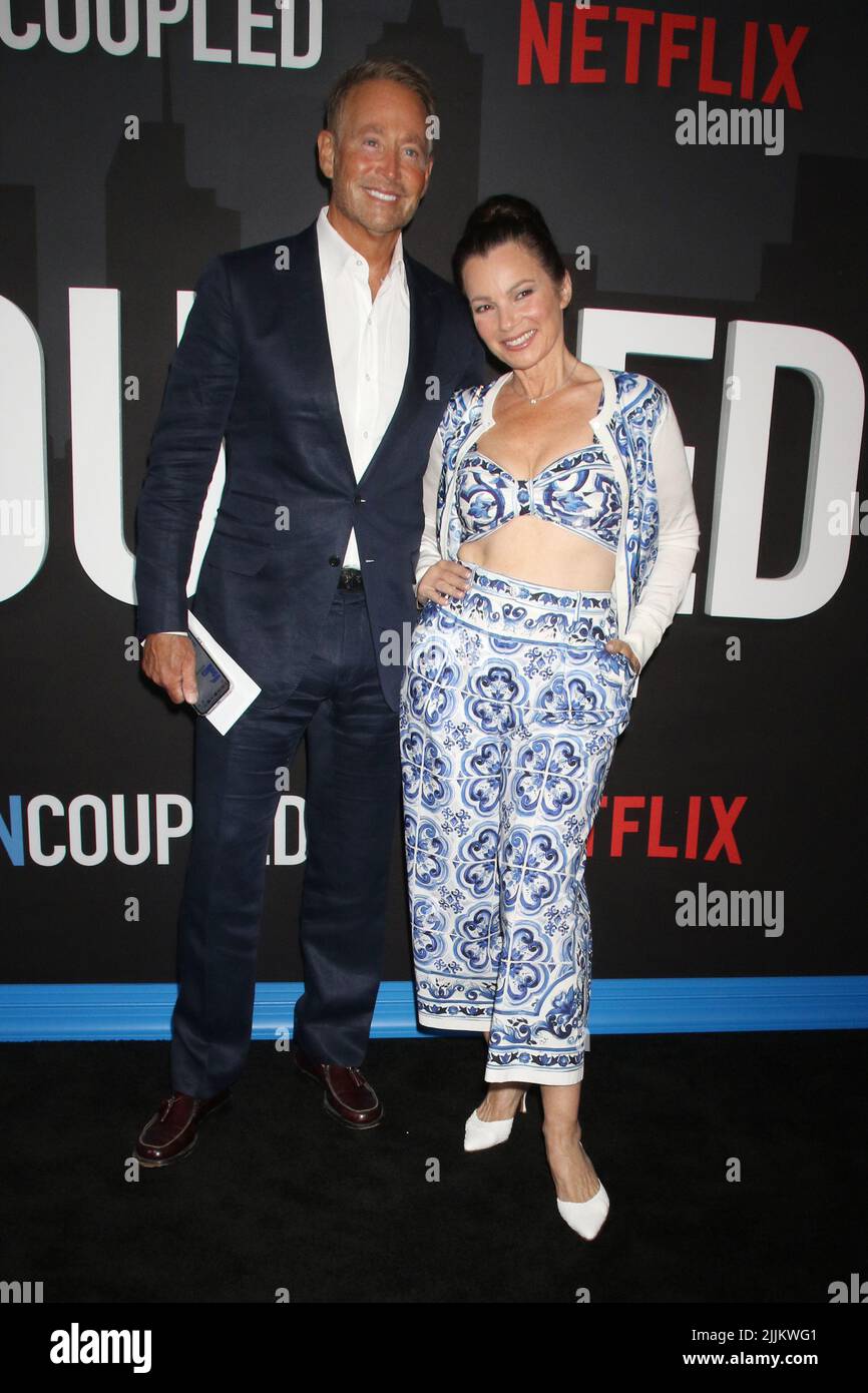 New York, NY, USA. 26th July, 2022. Peter Marc Jacobson and Fran ...