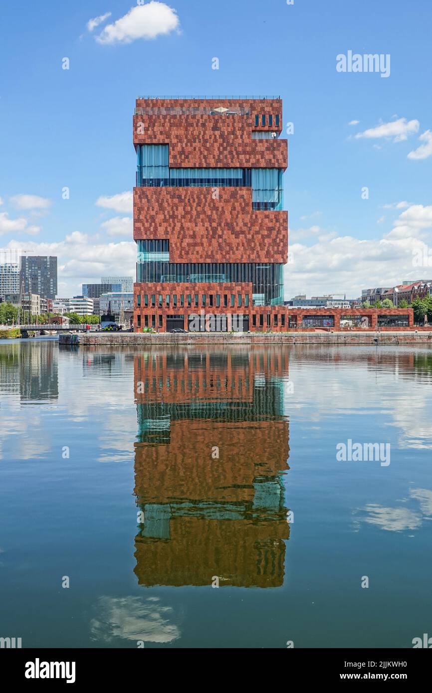 Antwerpen, Bonapartedok, Museum aan de Stroom, Neutelings Riedijk ...
