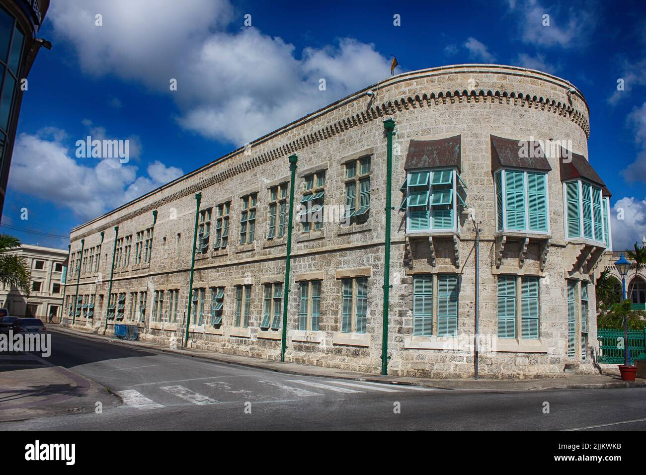 Parliament Building in Bridgetown, Barbados, Caribbean. This is the ...