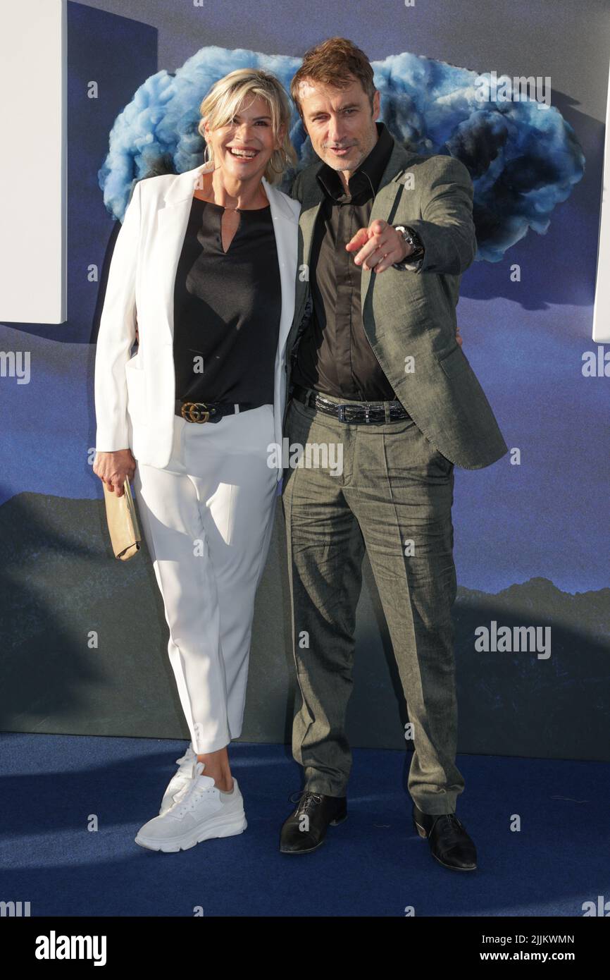 Berlin, Germany. 26th July, 2022. Guido Broscheit and Barbara Klein ...