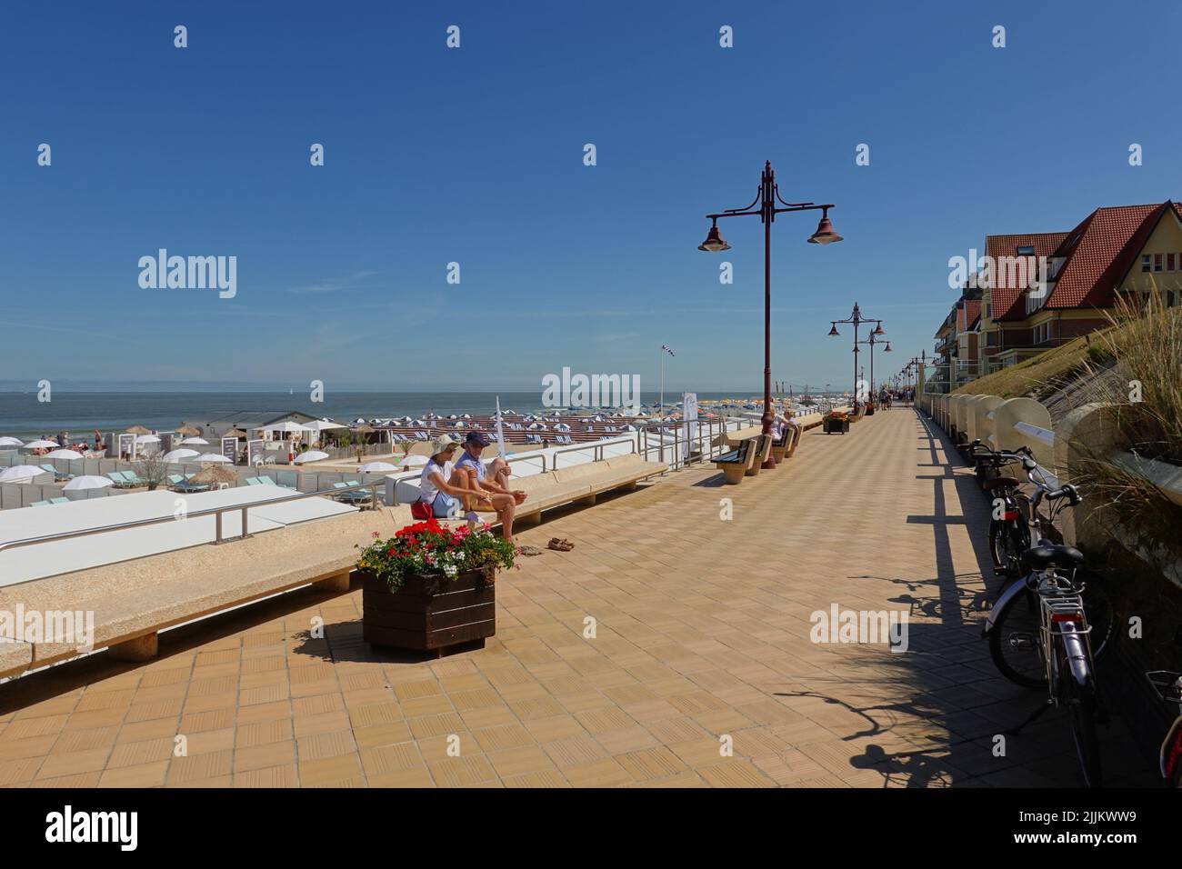 Belgien, De Haan, Strand // Belgium, De Haan, Beach Stock Photo - Alamy