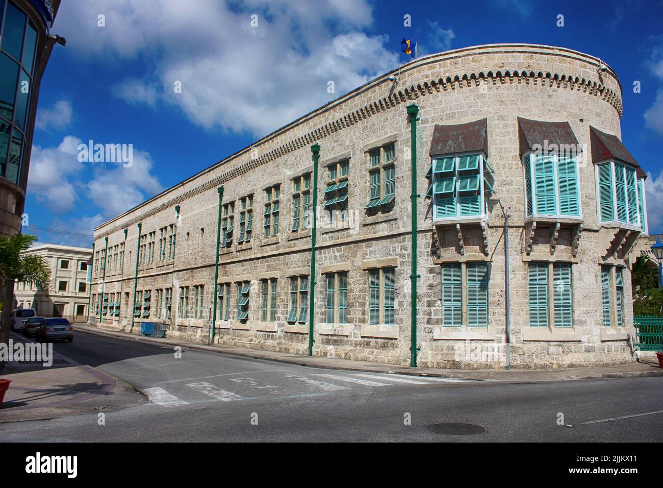 Parliament Building in Bridgetown, Barbados, Caribbean. This is the ...