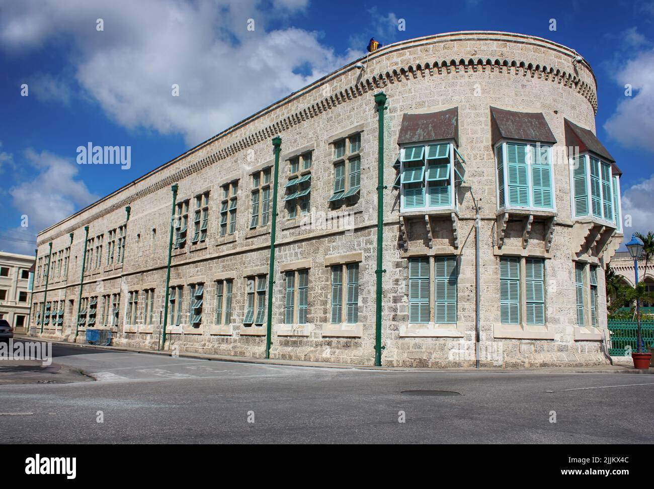 Parliament Building in Bridgetown, Barbados, Caribbean. This is the ...