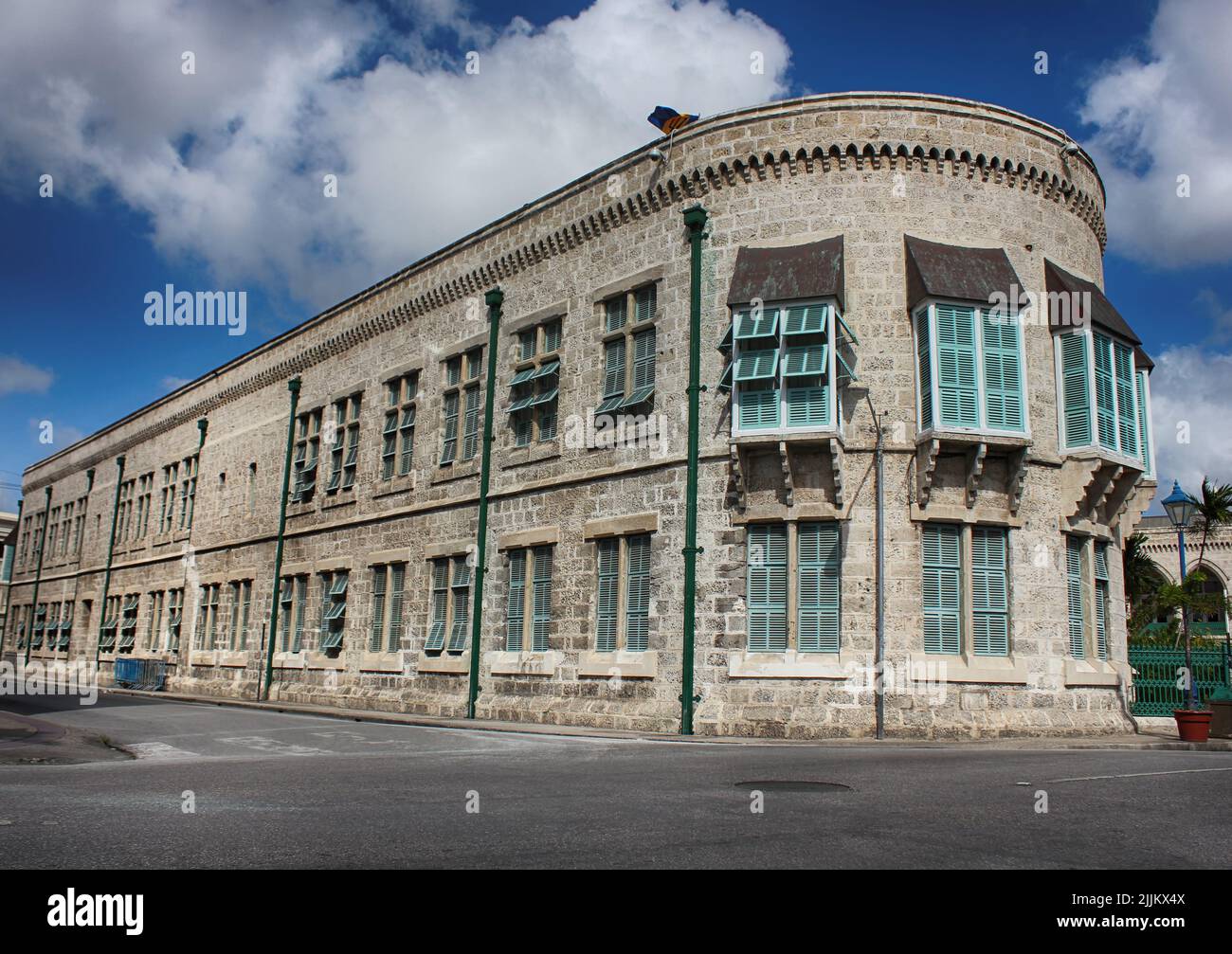 Parliament Building in Bridgetown, Barbados, Caribbean. This is the ...
