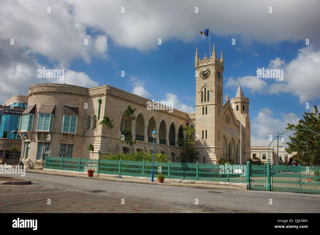 Bridgetown, Barbados. Barbados is a beautiful Catibbean country with ...