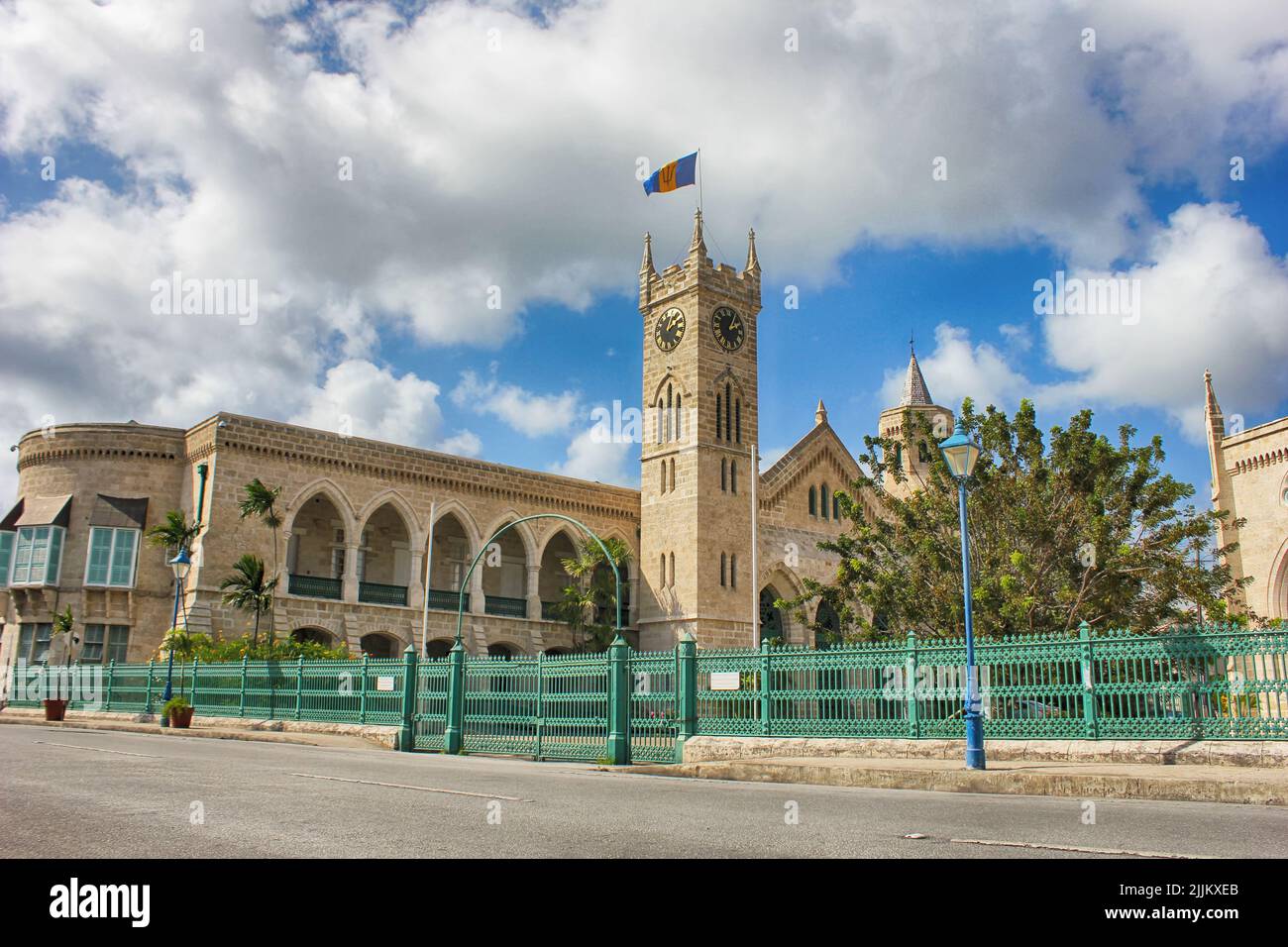 Parliament Building in Bridgetown, Barbados, Caribbean. This is the ...