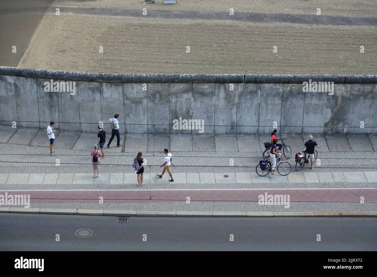 Berlin, Bernauer Straße, Gedenkstätte Berliner Mauer // Berlin ...