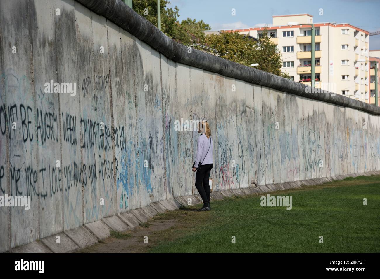 Berlin, Bernauer Straße, Gedenkstätte Berliner Mauer // Berlin ...
