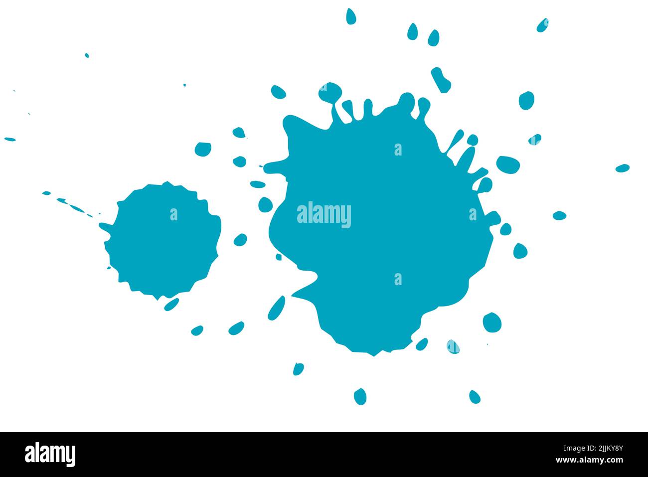 A white background with blue splotches of ink for wallpapers Stock ...