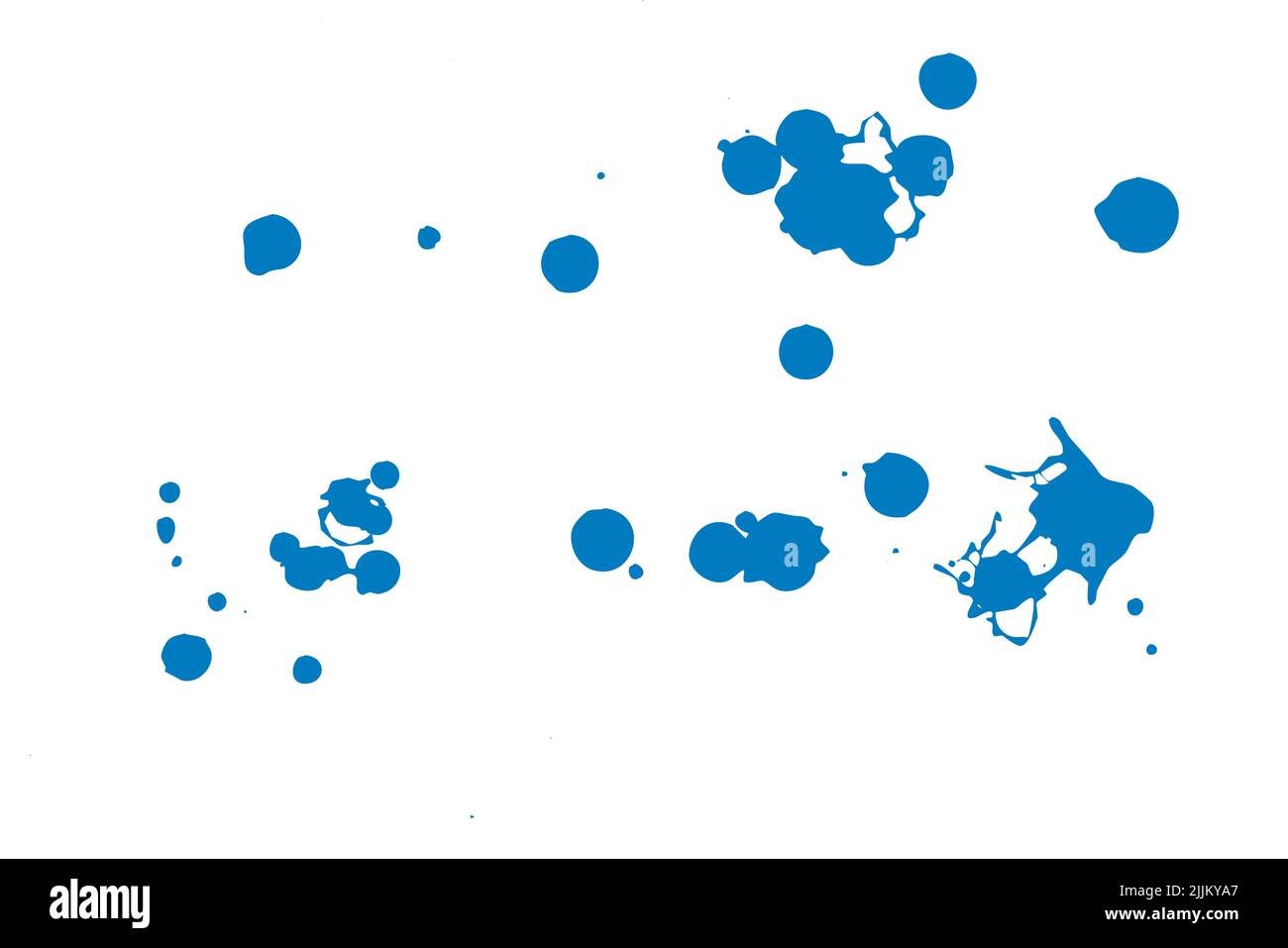 Blue spot background Cut Out Stock Images & Pictures - Alamy