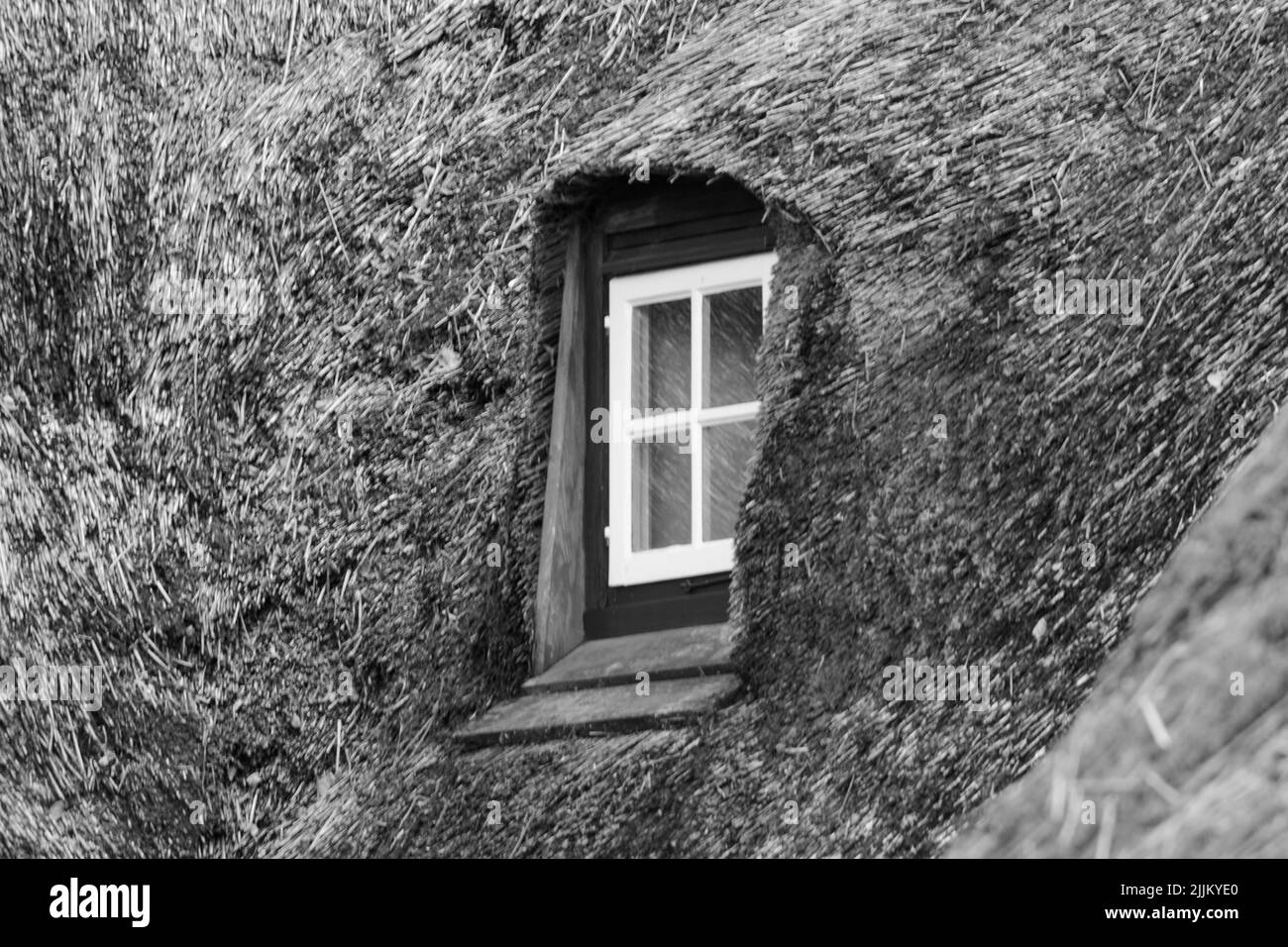 Black surrounding window Black and White Stock Photos & Images - Alamy