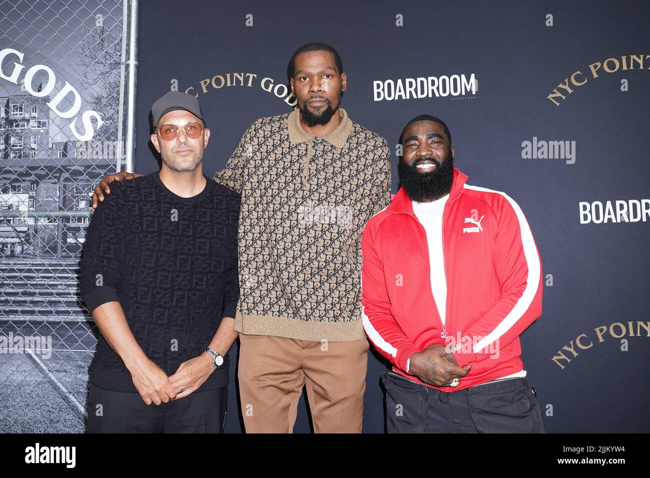New York Premiere Of ‘NYC Point Gods’ -PICTURED: Kevin Durant, God ...
