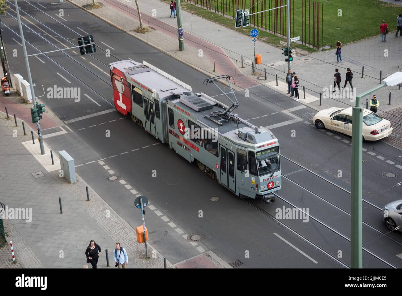 Berlin, Straßenbahn // Berlin, Streetcar, Tramway Stock Photo - Alamy