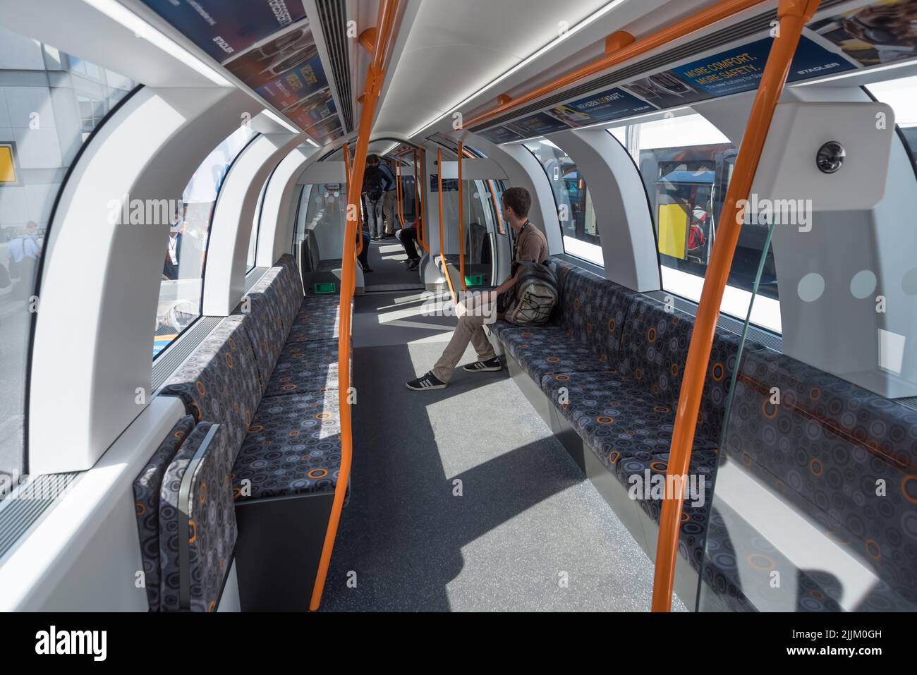 Berlin, Verkehrsmesse Innotrans, Stadler Subway Glasgow Stock Photo - Alamy
