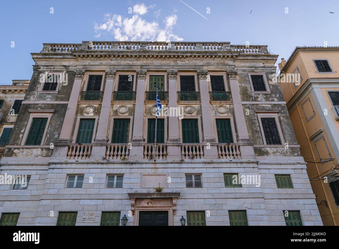 Corfu architecture mansion hi-res stock photography and images - Alamy