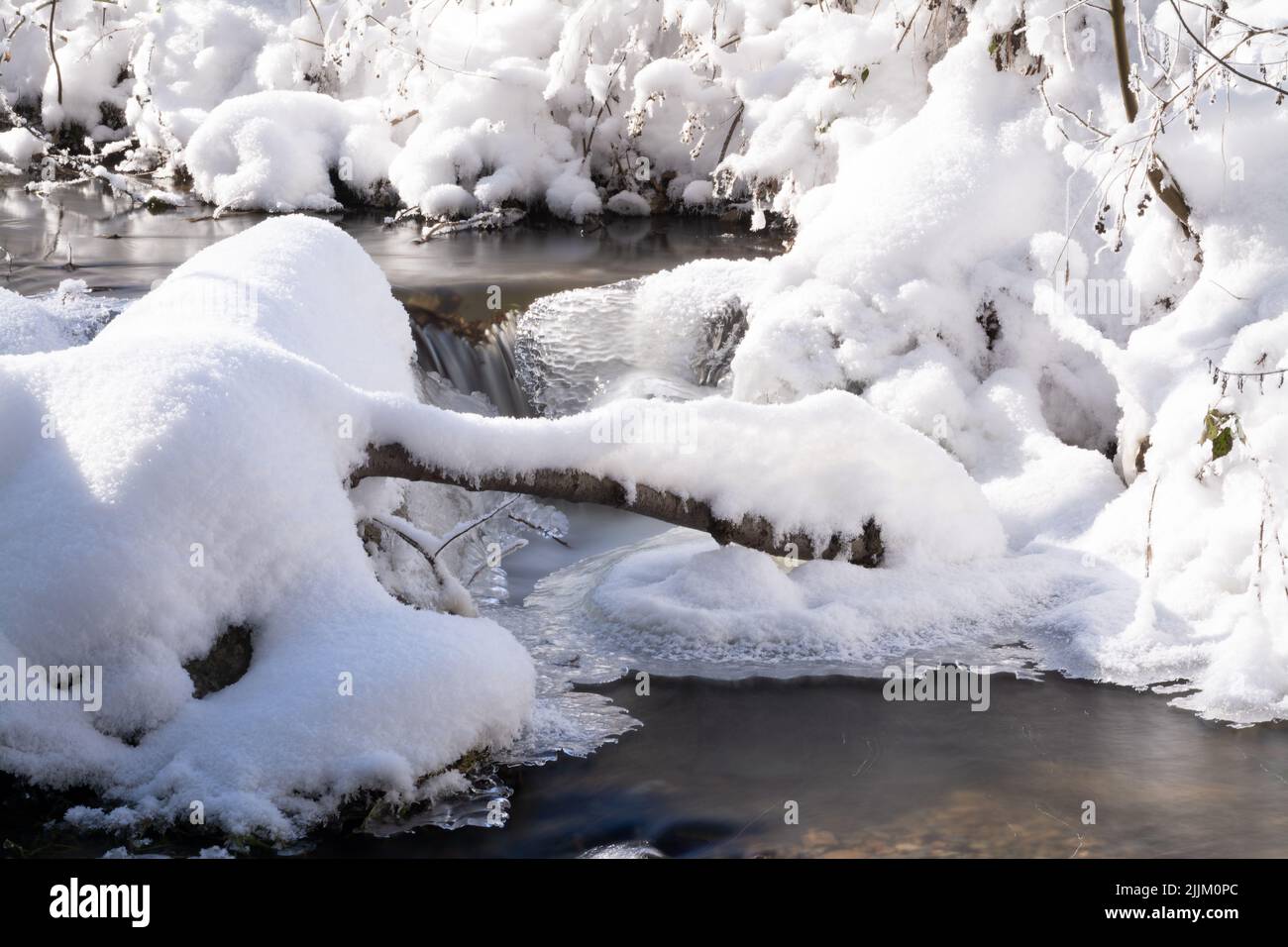 Snow stream hi-res stock photography and images - Alamy