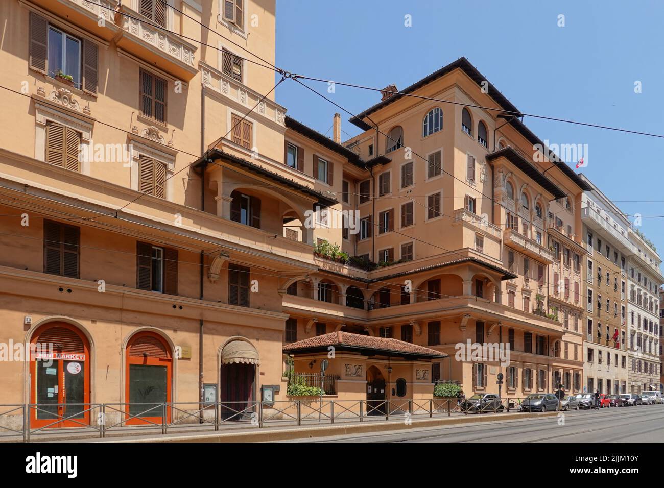 Rom, Via Napoleone III, Wohnhaus // Rome, Via Napoleone III ...