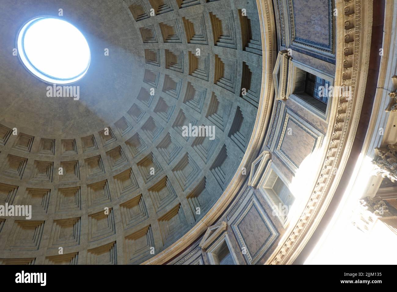 Italien, Rom, Pantheon, Rotunde, Innenraum, Opaion // Italy, Rome ...