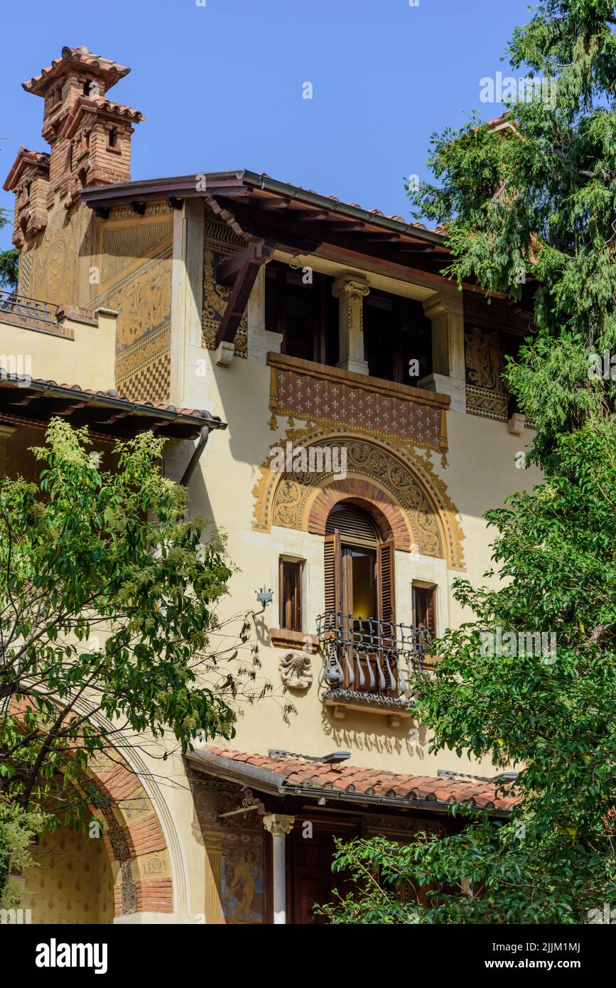 Rom, Quartiere Coppede, Villino delle Fate, 'Feenvilla' // Rome ...