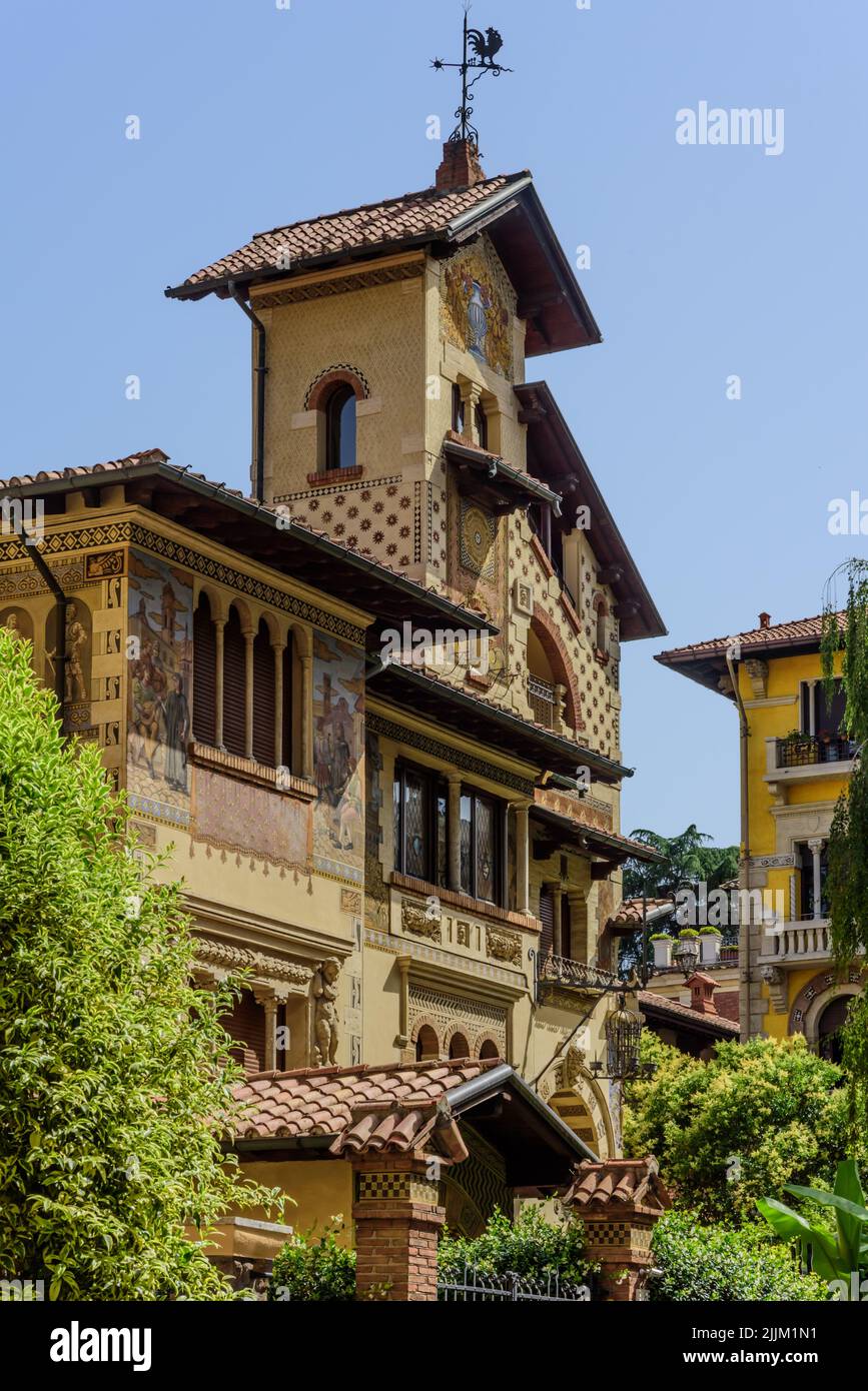 Rom, Quartiere Coppede, Villino delle Fate, 'Feenvilla' // Rome ...