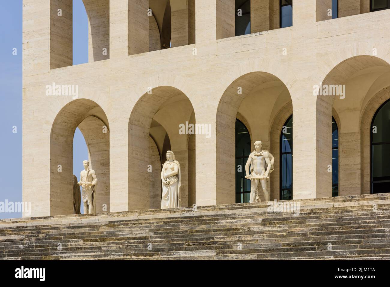 Rom, Palazzo della Civilta Italiana, Ernesto Lapadula, Giovanni ...