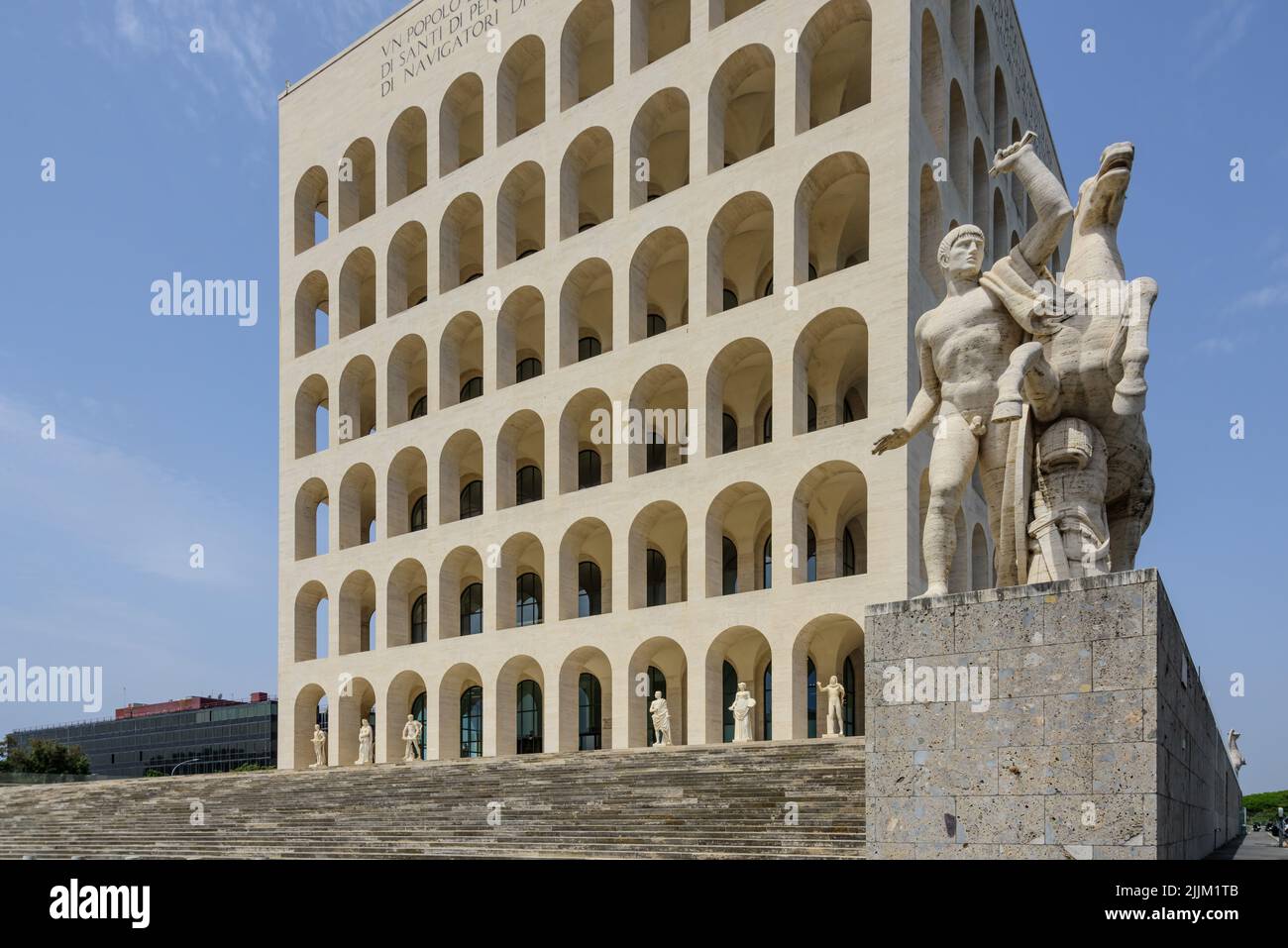 Rom, Palazzo della Civilta Italiana, Ernesto Lapadula, Giovanni ...