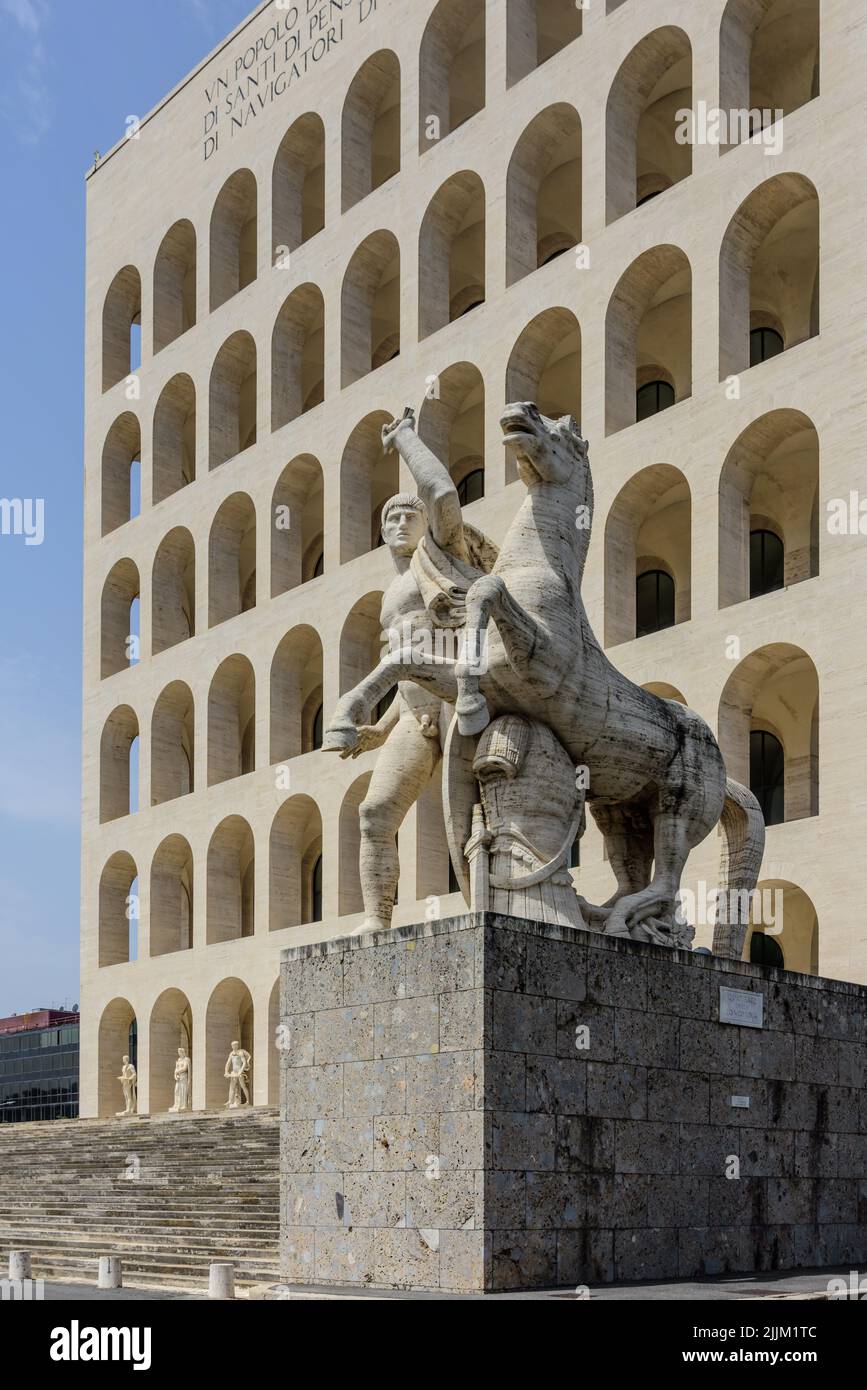 Rom, Palazzo della Civilta Italiana, Ernesto Lapadula, Giovanni ...