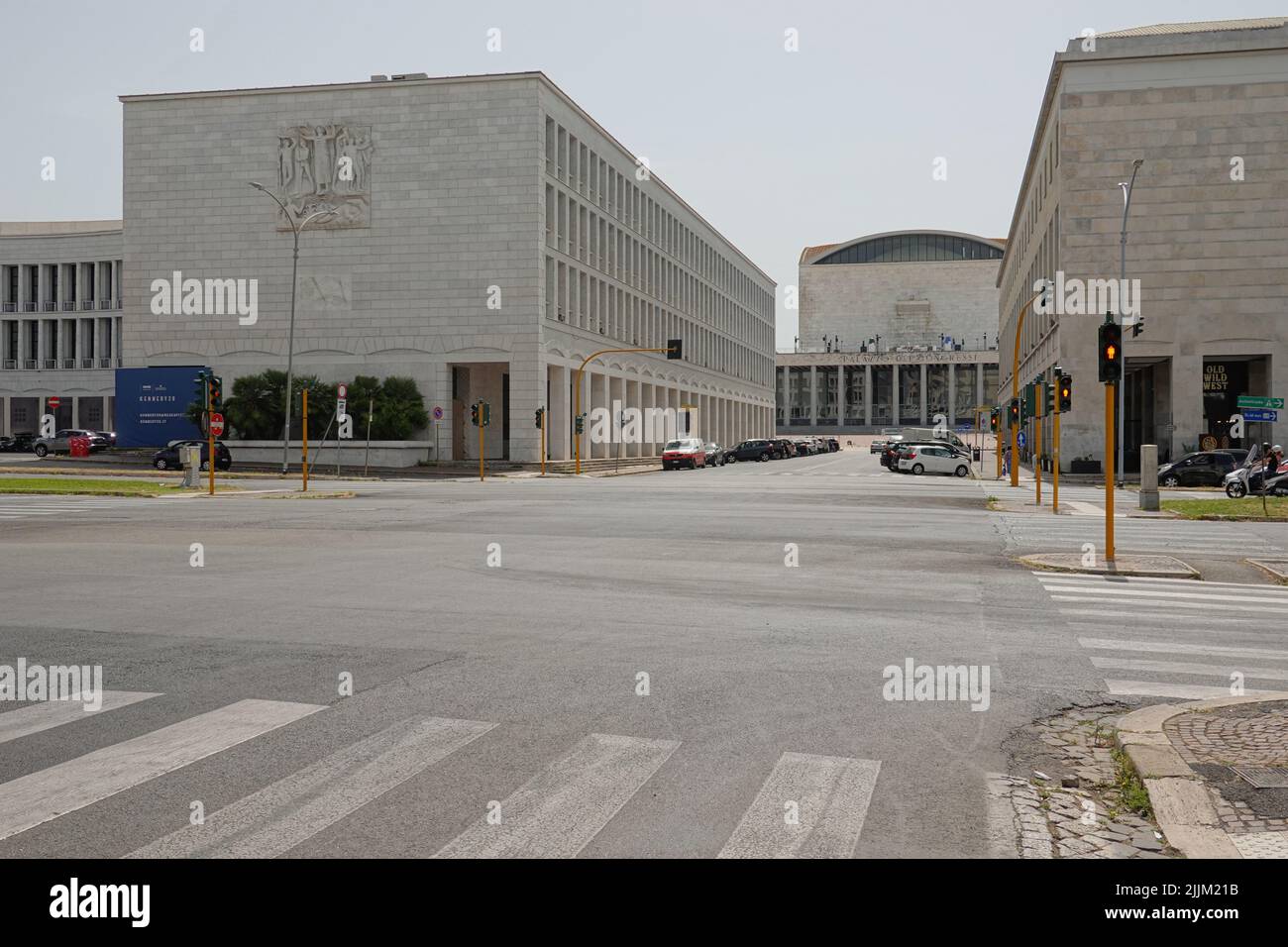 Rom, EUR-Viertel, Kongresspalast // Rome, EUR (Esposizione Universale ...