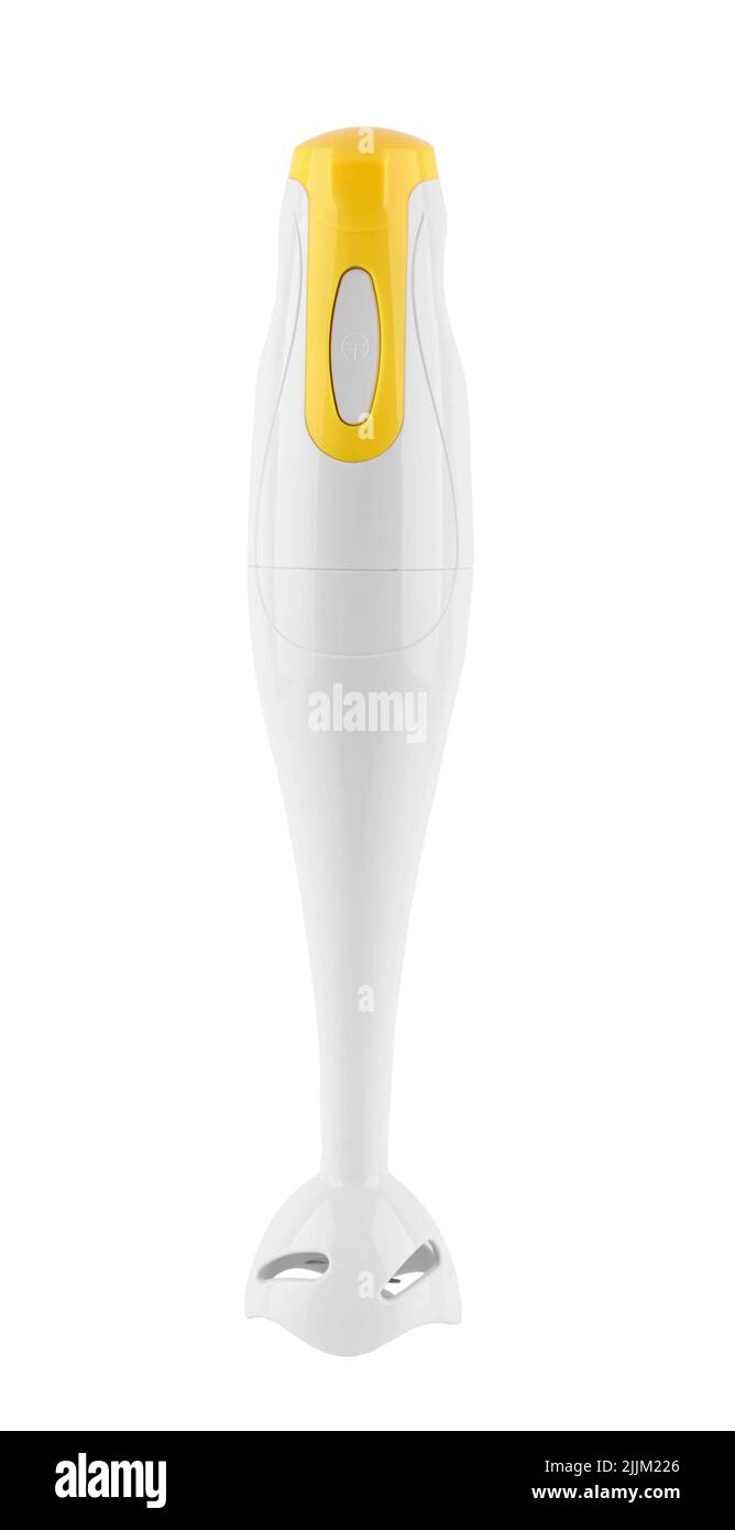 Hand blander isolated on a white background Stock Photo - Alamy