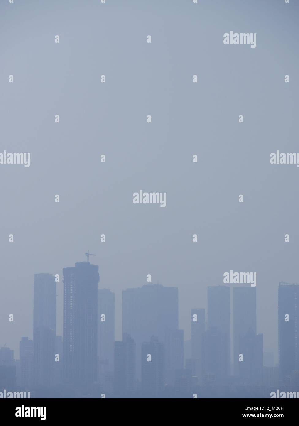 Skyscraper sky fog hi-res stock photography and images - Alamy
