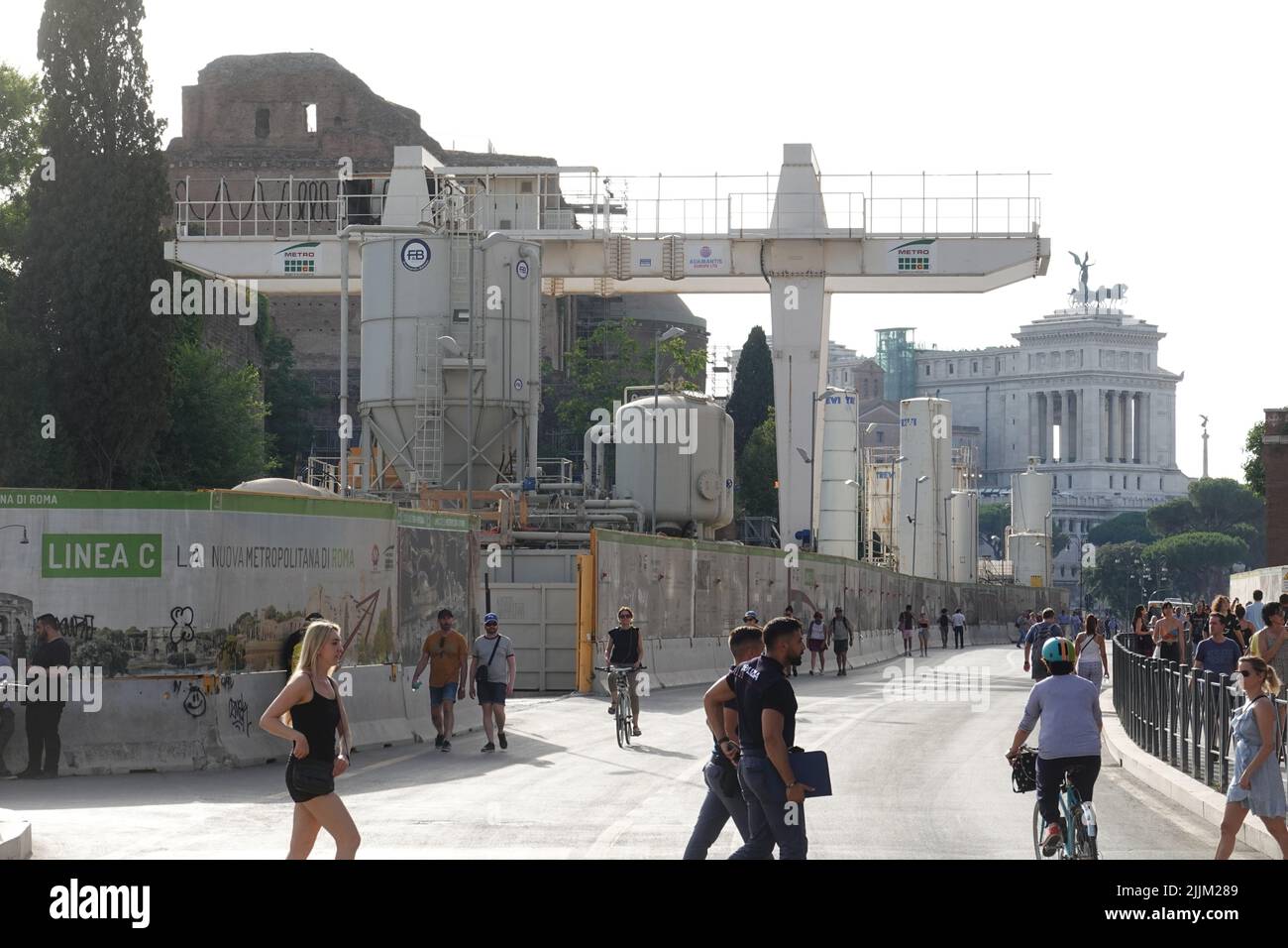 U Bahn Liniennetz Rome