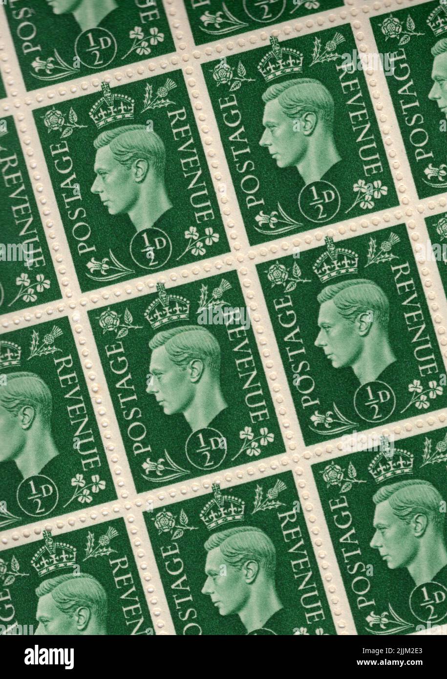 King george vi stamp hi-res stock photography and images - Alamy