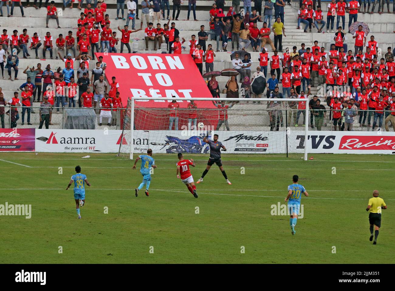 Bangladesh Premier League match between Basundhra Kings and Abahani Ltd ...