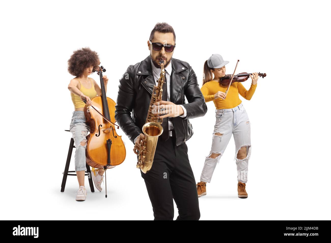 Full portrait violin player hi-res stock photography and images - Alamy