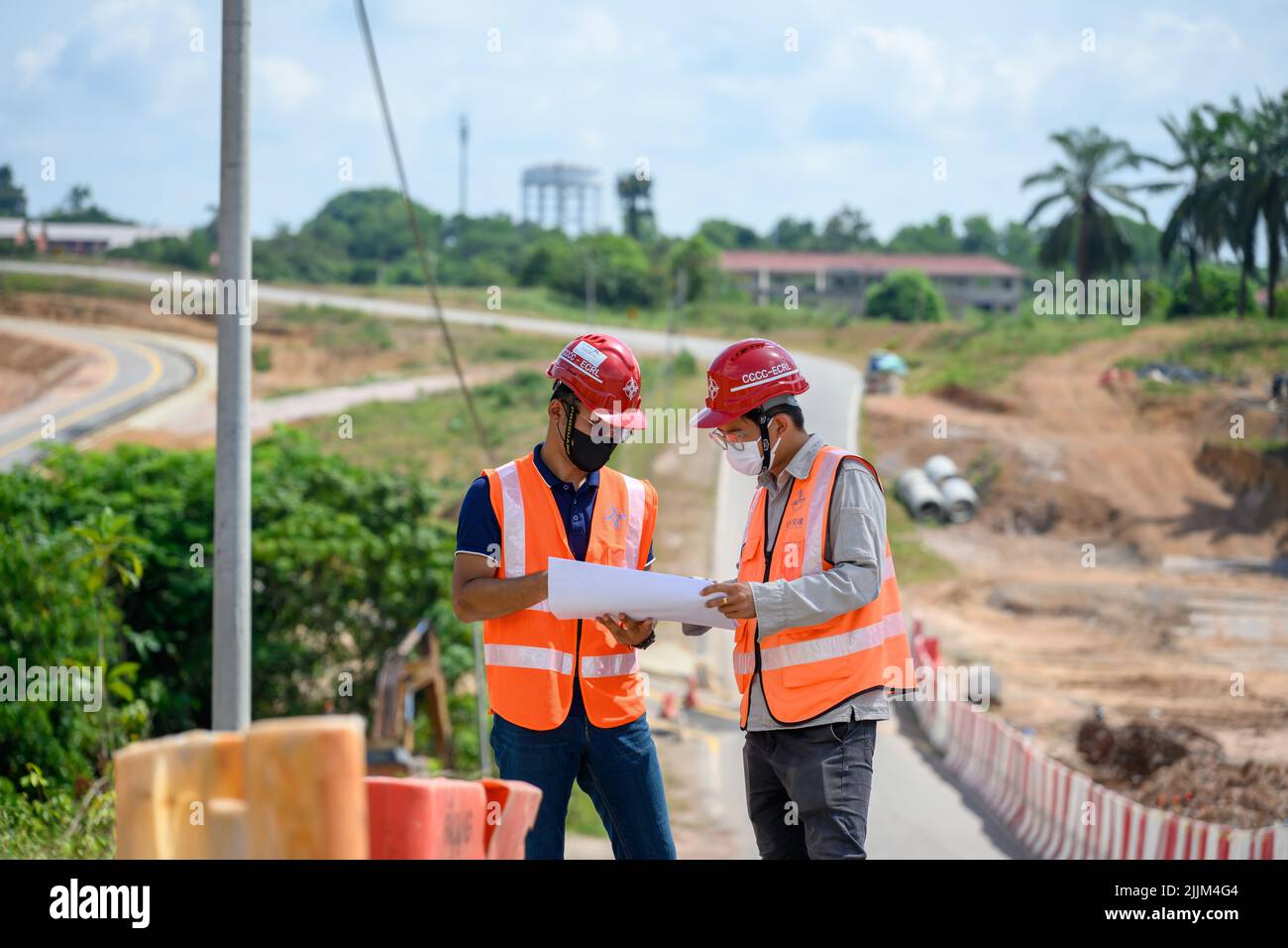Kuala Lumpur, Malaysia. 25th July, 2022. Muhammad Syahmin Bin Zainol (L ...