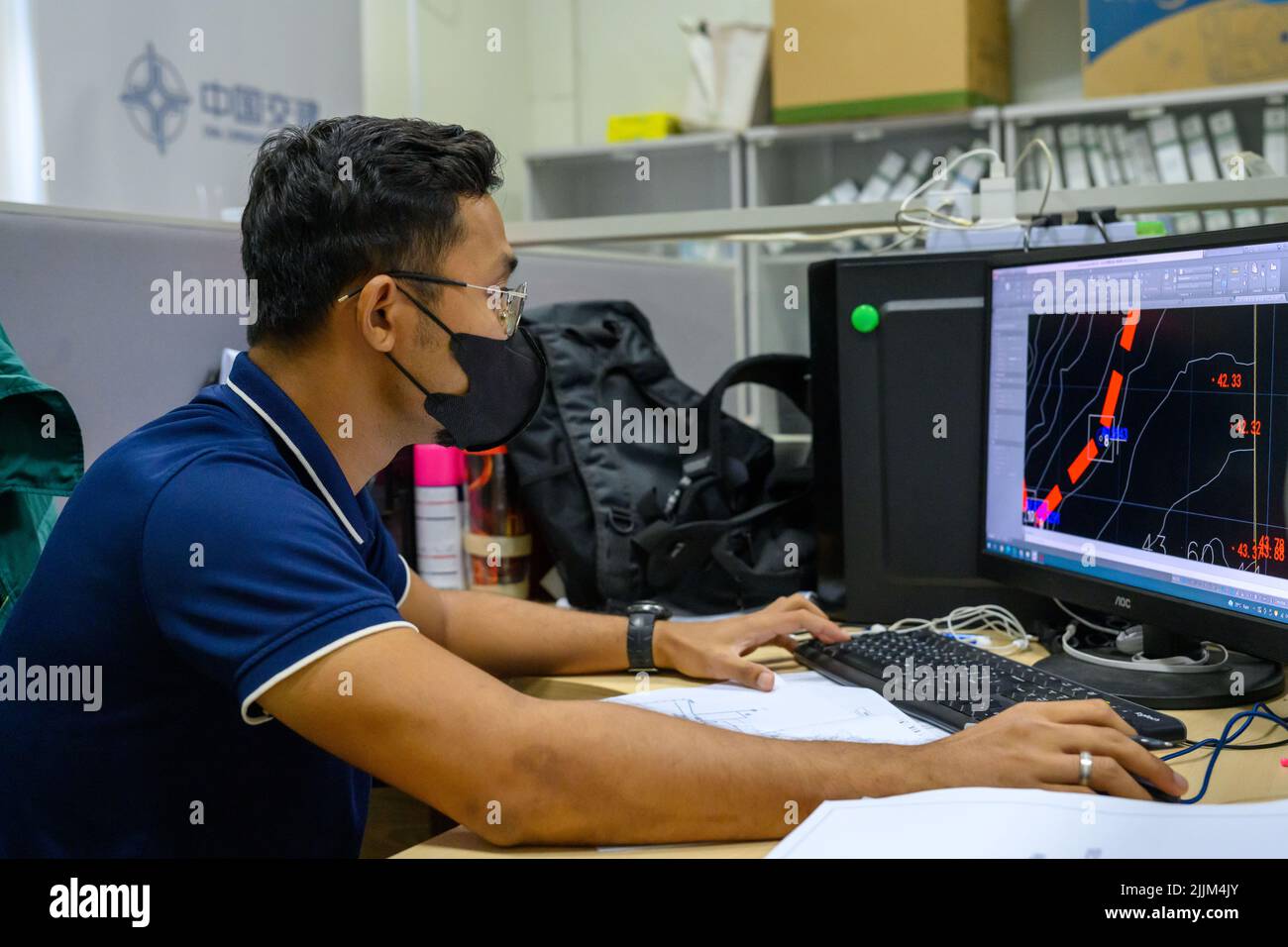 Kuala Lumpur, Malaysia. 25th July, 2022. Muhammad Syahmin Bin Zainol, a ...