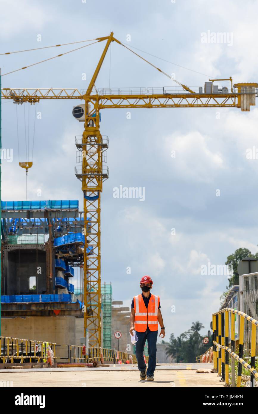 Kuala Lumpur, Malaysia. 25th July, 2022. Muhammad Syahmin Bin Zainol, a ...