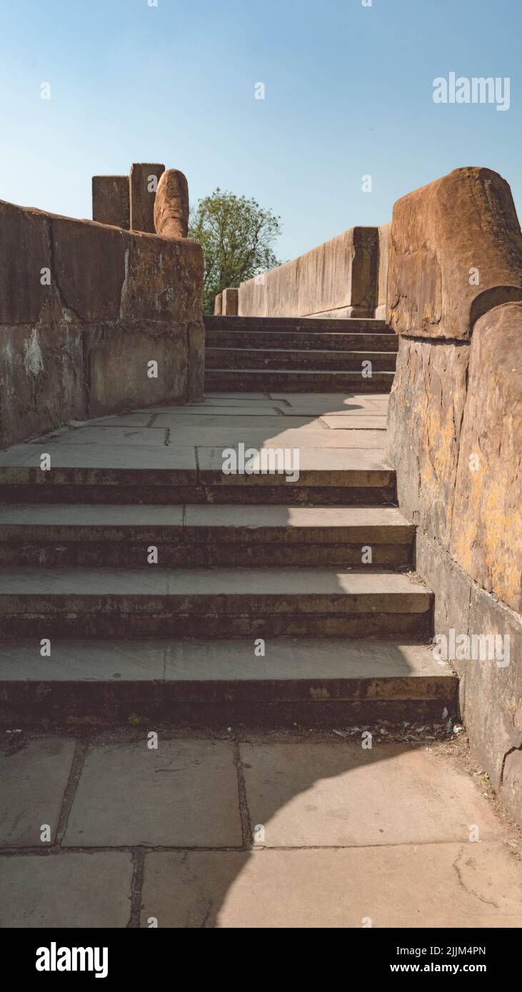 Old stone stairs hi-res stock photography and images - Alamy