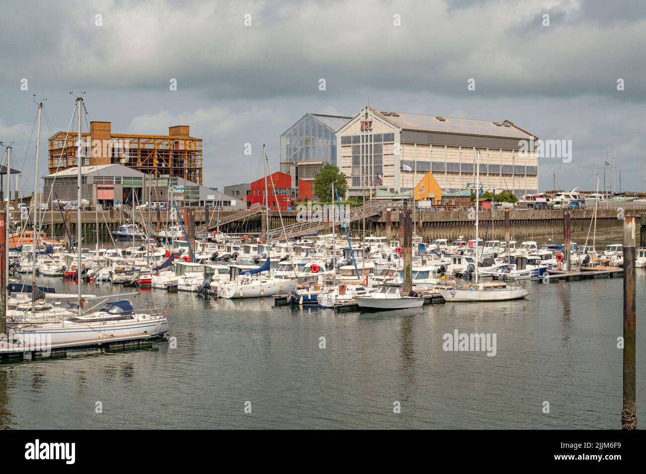 The contemporary art museum of Dunkerque (FRAC) is located in a ...