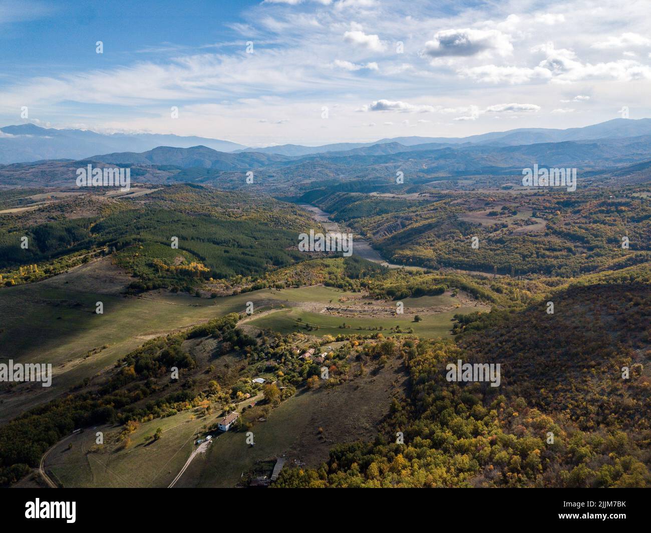 Beautiful green landscape fields hi-res stock photography and images ...