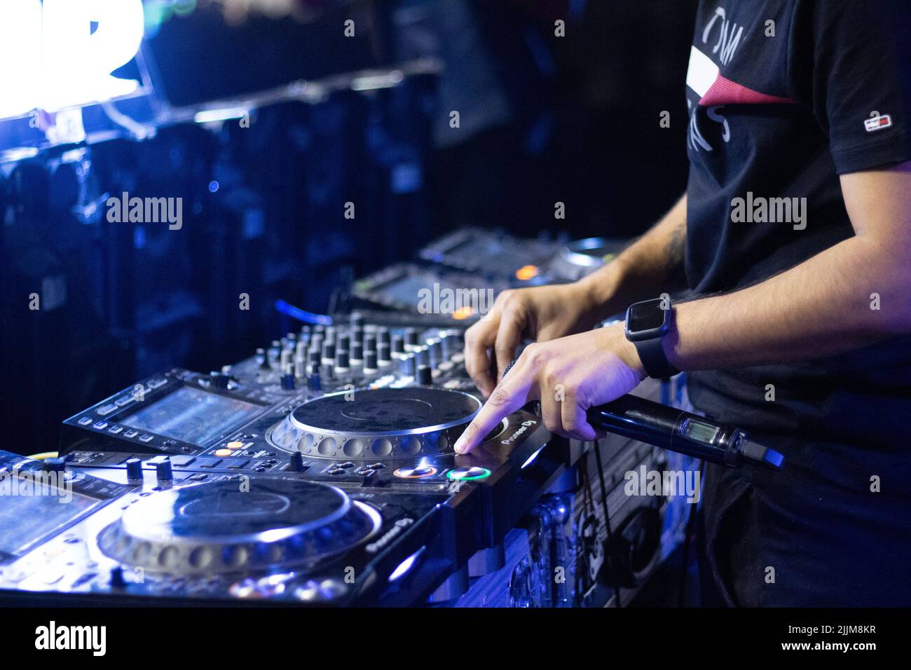 Celebration of dj hi-res stock photography and images - Alamy