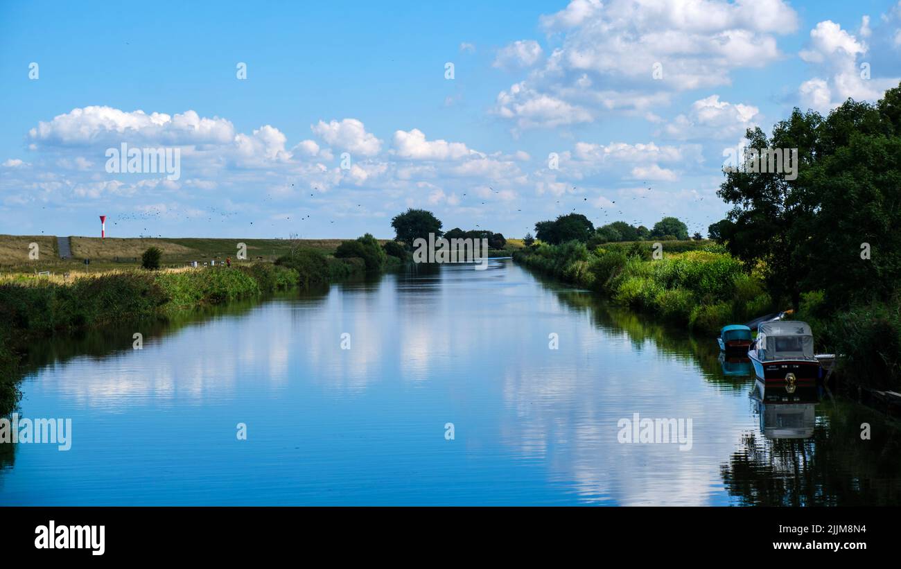 Field river in summer hi-res stock photography and images - Alamy