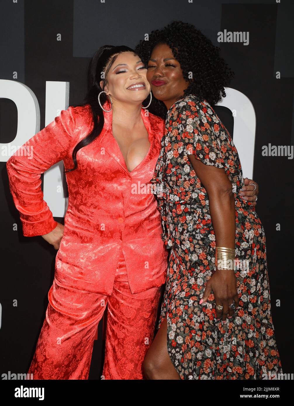 July 26, 2022, New York, New York, USA: Actors TISHA CAMPBELL and ...