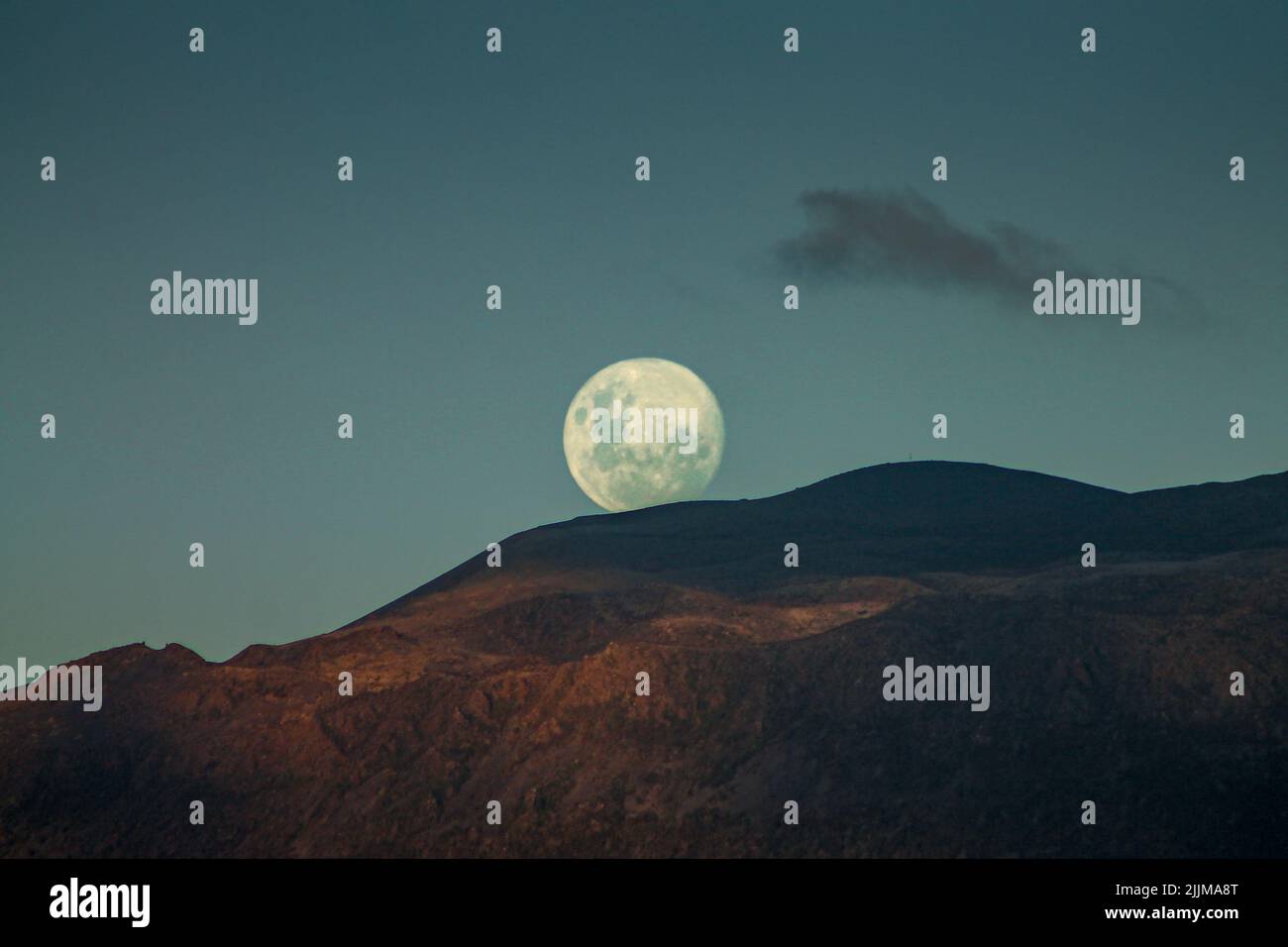 Moon mountain hi-res stock photography and images - Alamy