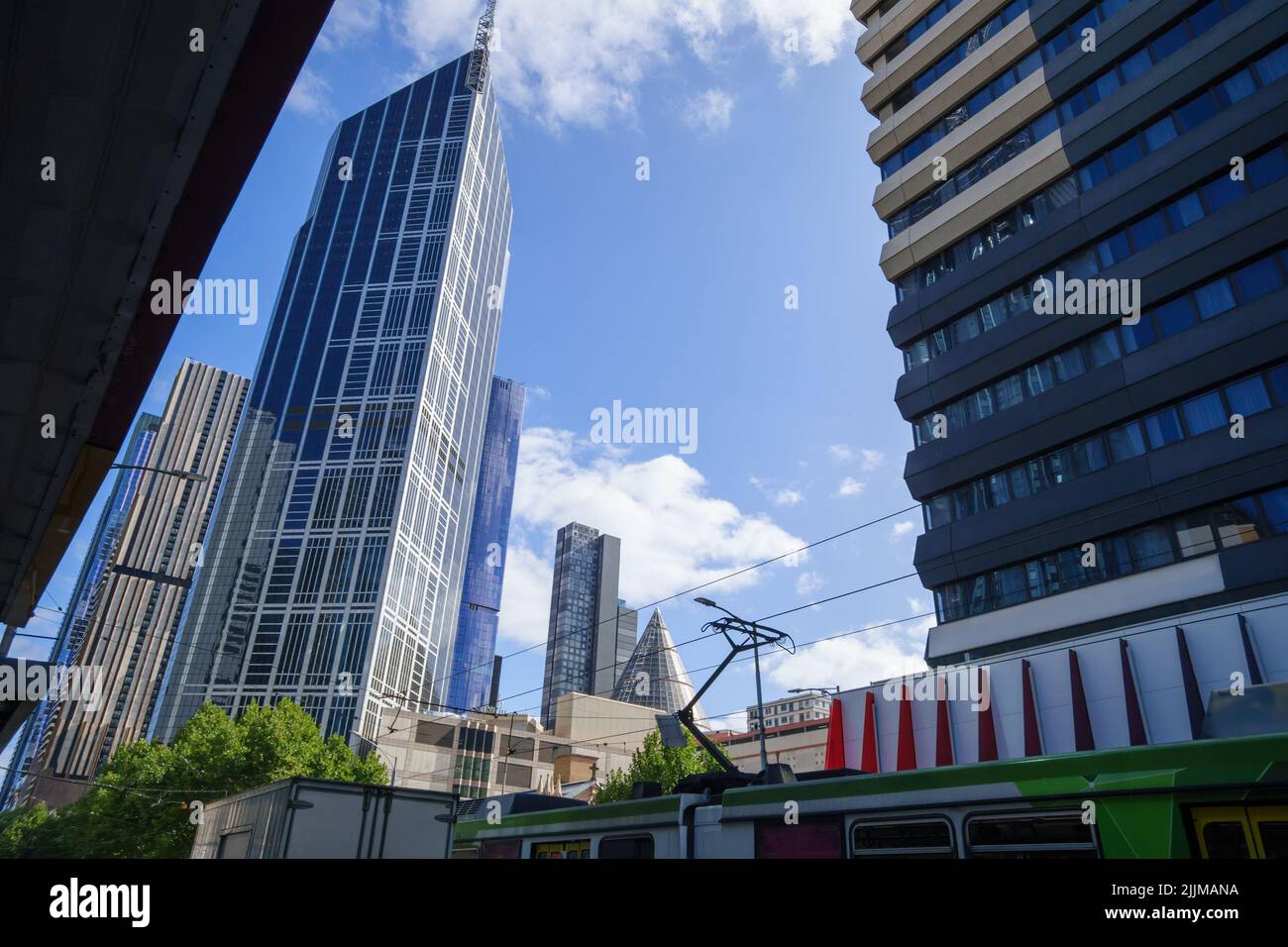 An exterior of modern buildings in Melbourne, Australia Stock Photo - Alamy