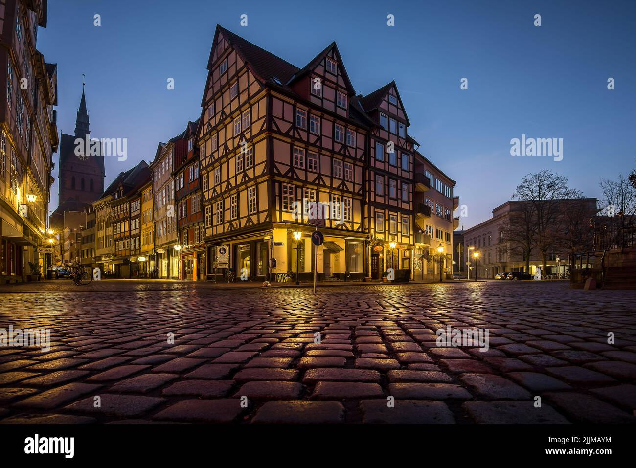 A historical center in Hanover, Germany Stock Photo - Alamy