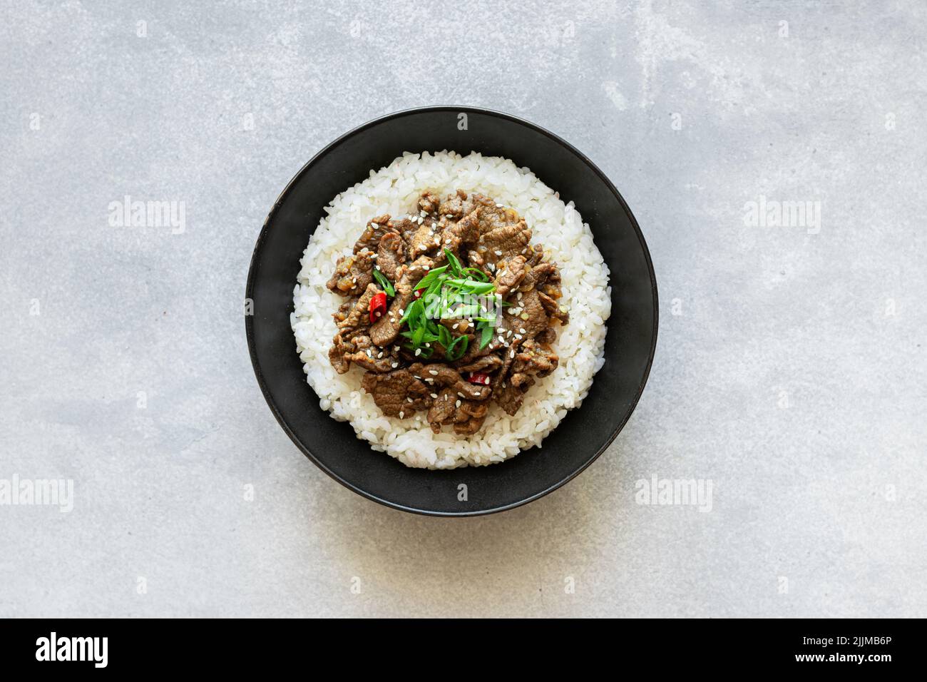 Bulgogi, traditional korean food Stock Photo - Alamy